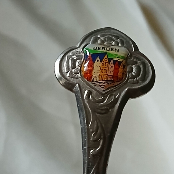 Accents | Vintage Bergen Norway Souvenir Spoon | Poshmark